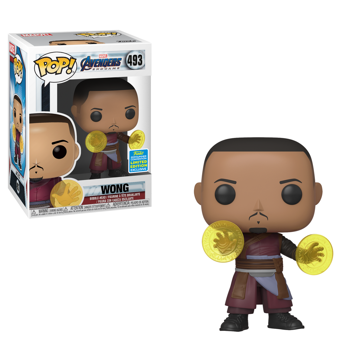 [NO BOX SALE] - Wong - Avengers Endgame SDCC 2019 Exclusive #493 – Wizplex